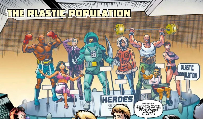 The Plastic Population (comics) | Doctor Who Wiki | Fandom
