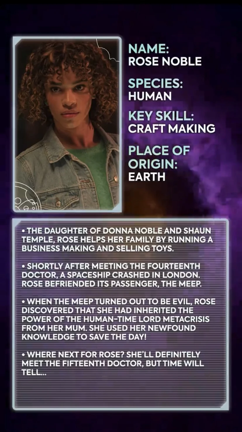 TARDIS Data File: Rose Noble (feature) | Doctor Who Wiki | Fandom