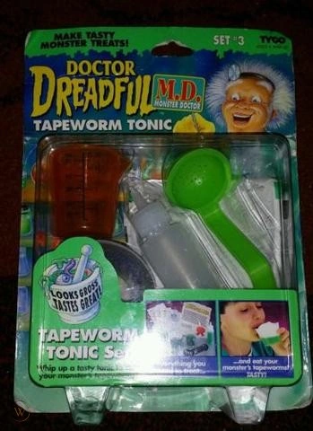 Tape Worm Tonic | Doctor Dreadful Wiki | Fandom