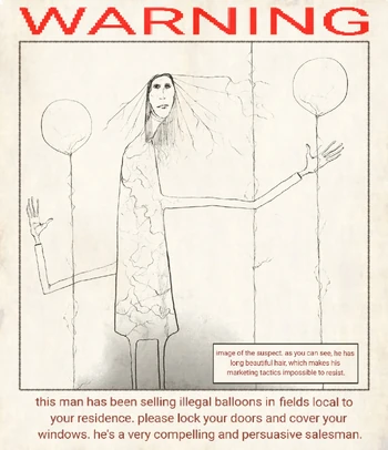 Illegal balloon salesman | Doctor Nowhere Creatures Wiki | Fandom