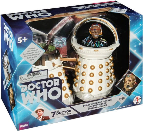 Dalek Emperor Davros and Destroyed Imperial Dalek | Doctor Who ...