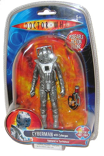 Cyberman with Cybergun | Doctor Who Collectors Wiki | Fandom