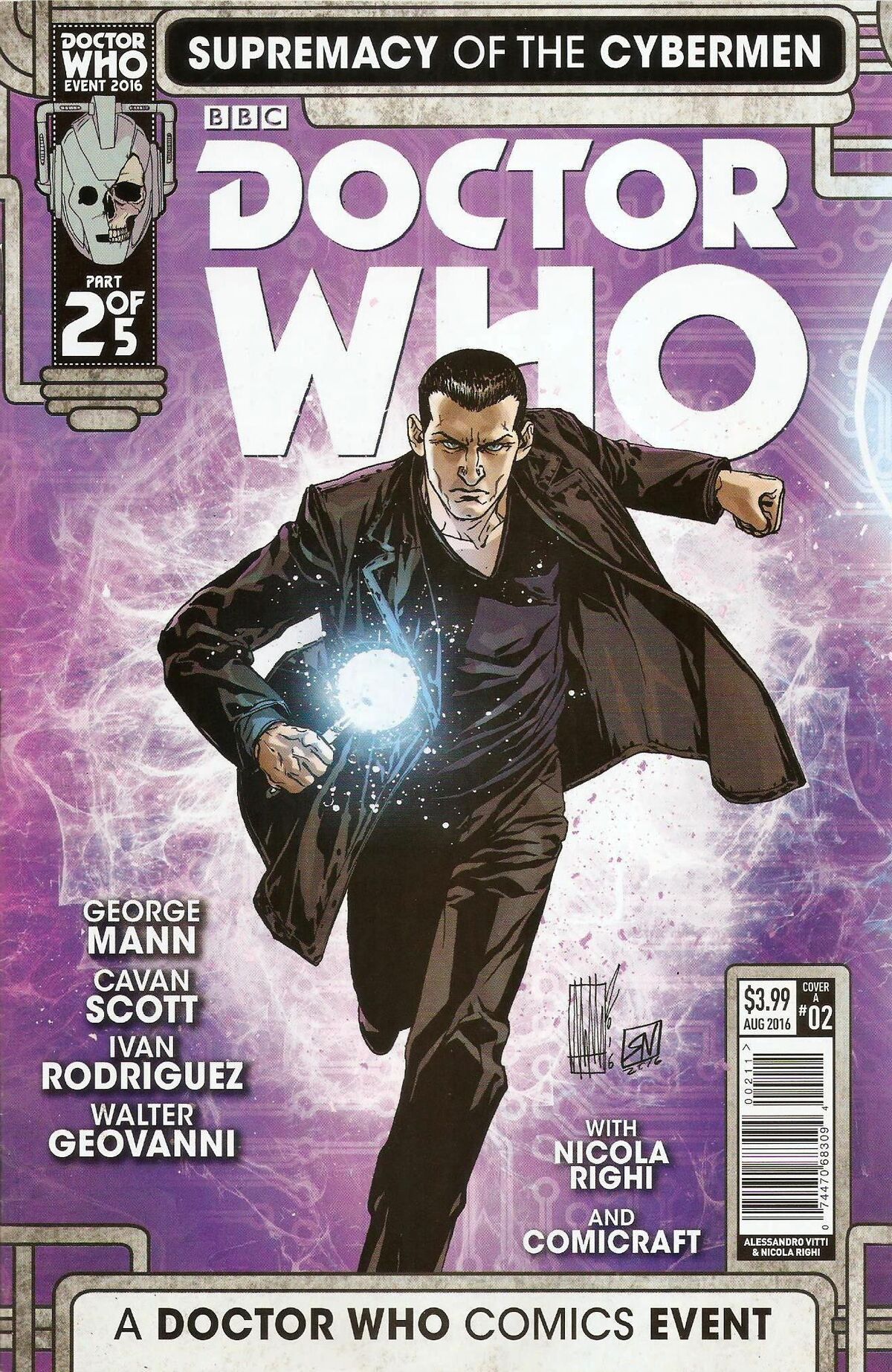 Supremacy Of The Cybermen Issue 2 Doctor Who Collectors Wiki Fandom