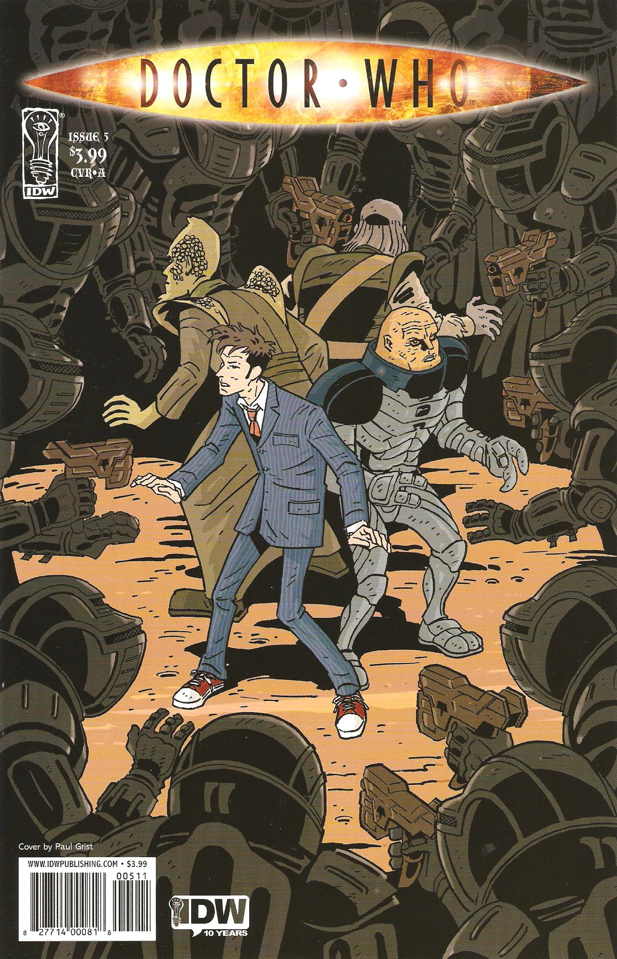 Ongoing: Volume 1 - Issue 5 | Doctor Who Collectors Wiki | Fandom