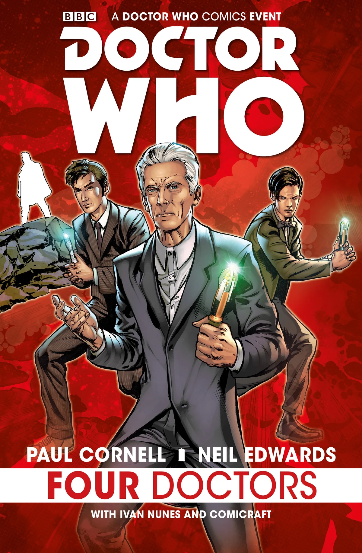 Four Doctors: A Titan Books Graphic Novel | Doctor Who Collectors Wiki ...