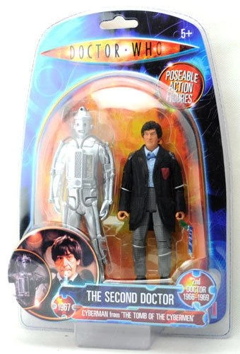 The Second Doctor & Cyberman | Doctor Who Collectors Wiki | Fandom