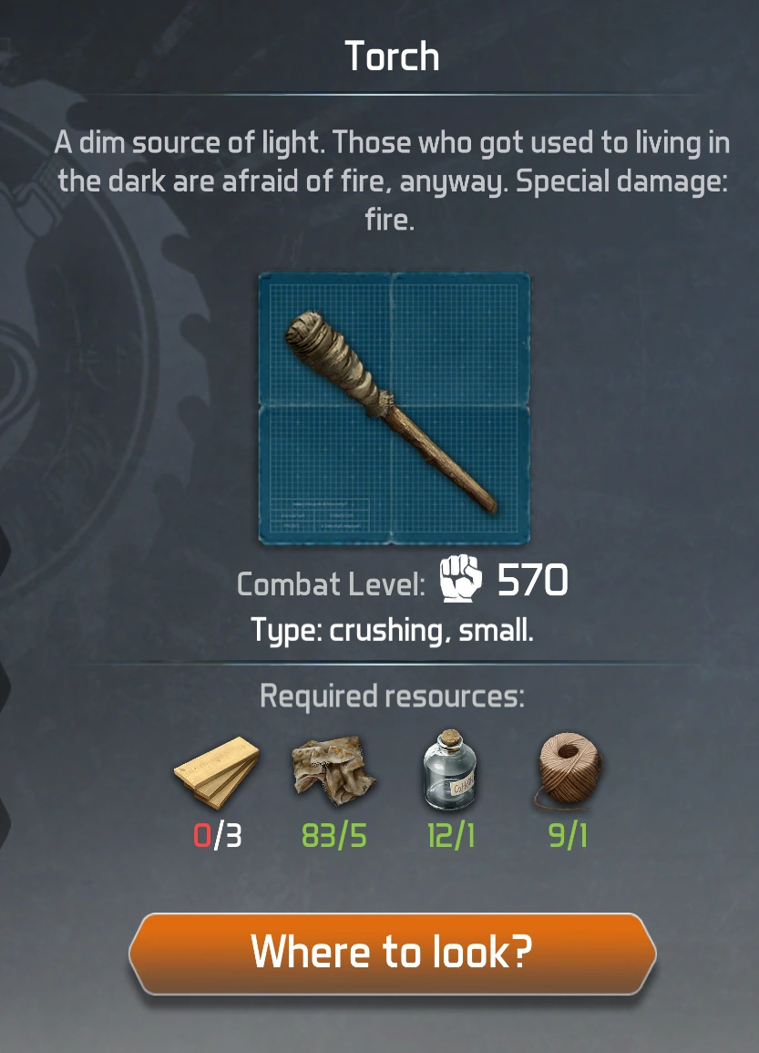 Torch | Dawn of Zombies Wiki | Fandom