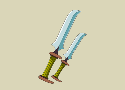 Powerful Sylvan Daggers | Dofus Wiki | Fandom