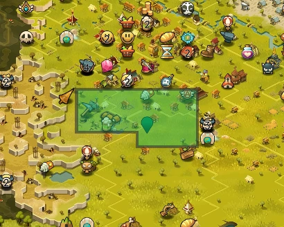 Fragmento del mapa de Tortacia 1-4 | Wiki Dofuspedia | Fandom