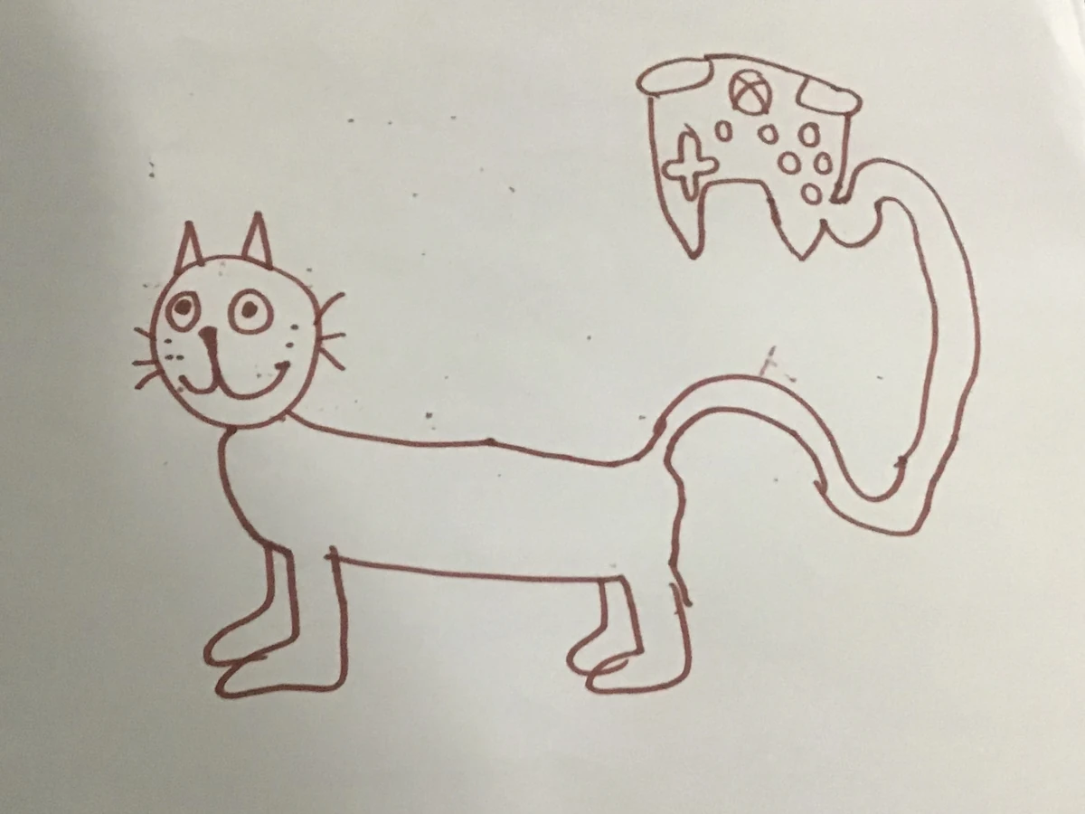 Gaming Cat | Dog Man Fanon Wiki | Fandom