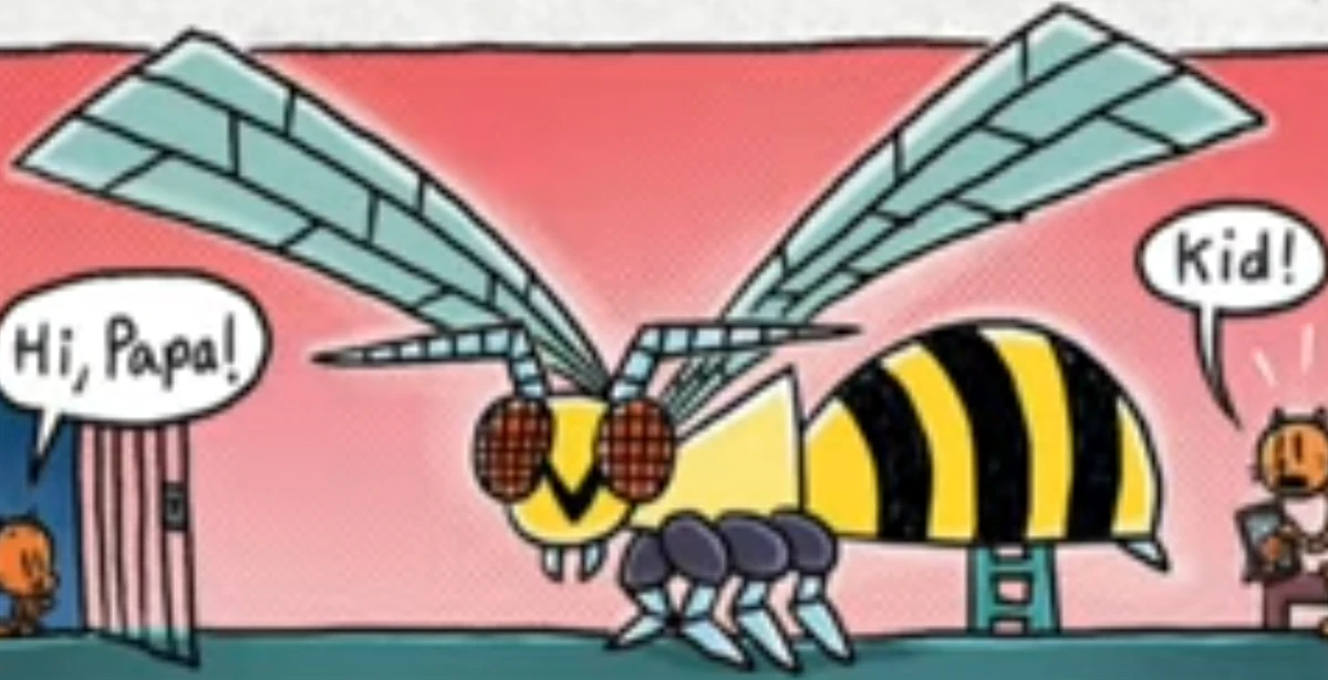 Robo-Bee 2000 | Dog Man Wiki | Fandom