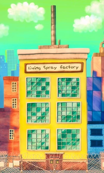 Living Spray Factory | Dog Man Wiki | Fandom