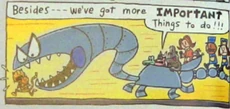 The Robo-Brontosaurus | Dog Man Wiki | Fandom