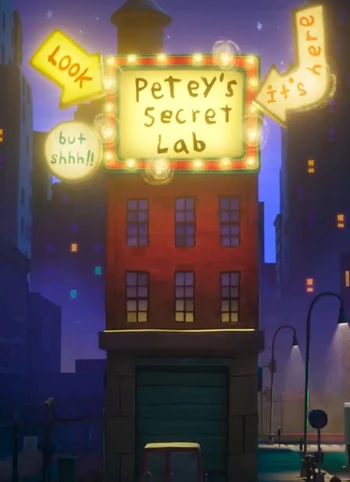 Petey's Secret Lab | Dog Man Wiki | Fandom
