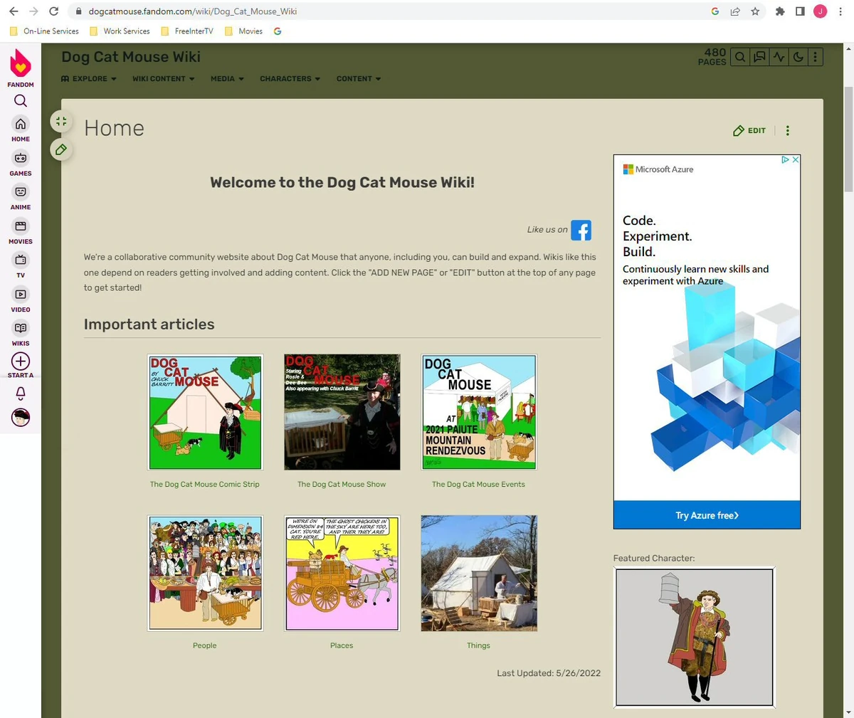 Portfolio | Dog Cat Mouse Wiki | Fandom