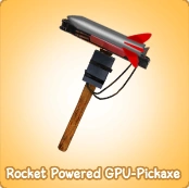 Rocket Powered GPU-Pickaxe | DogeMiner 2: Back 2 the Moon Wiki | Fandom