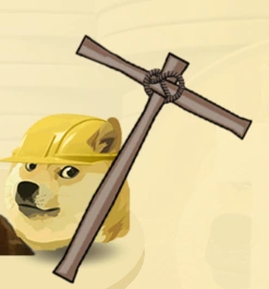 Crude Stick-Axe | DogeMiner 2: Back 2 the Moon Wiki | Fandom