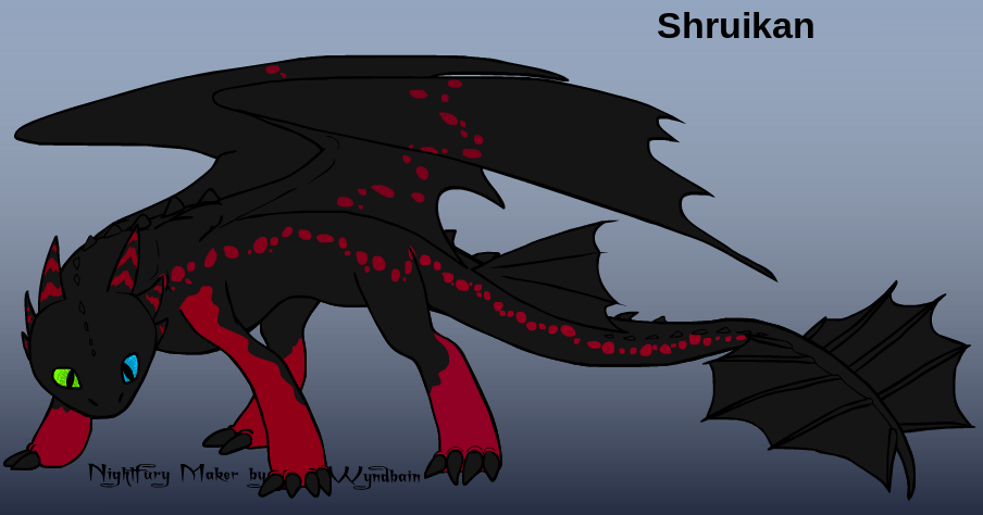Shruikan the Night Fury | Dogkid's wiki of wonder Wiki | Fandom