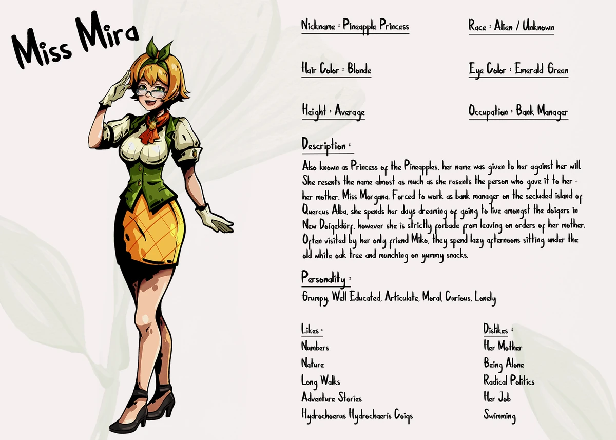 Miss Mira | Doiq Wiki | Fandom