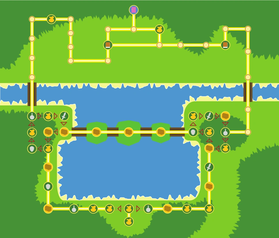 Prologue (area)/Map | Dokapon Wiki | Fandom