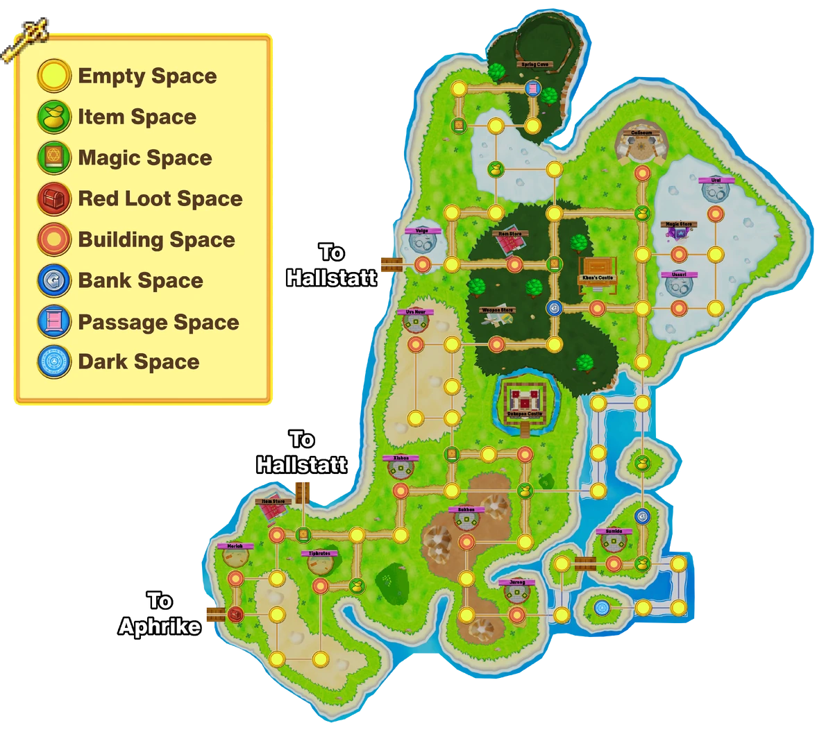 Asiana/Map | Dokapon Wiki | Fandom