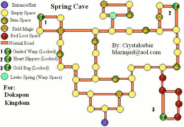 Spring Cave/Map | Dokapon Wiki | Fandom