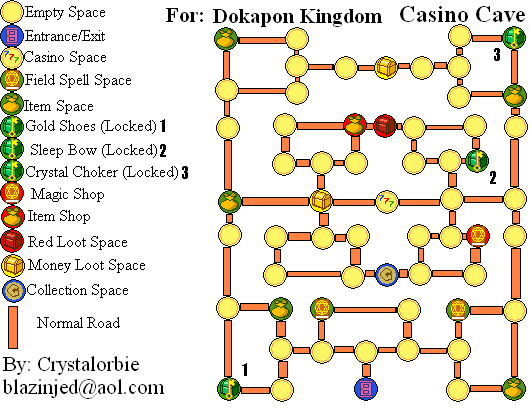 Casino Cave/Map | Dokapon Wiki | Fandom