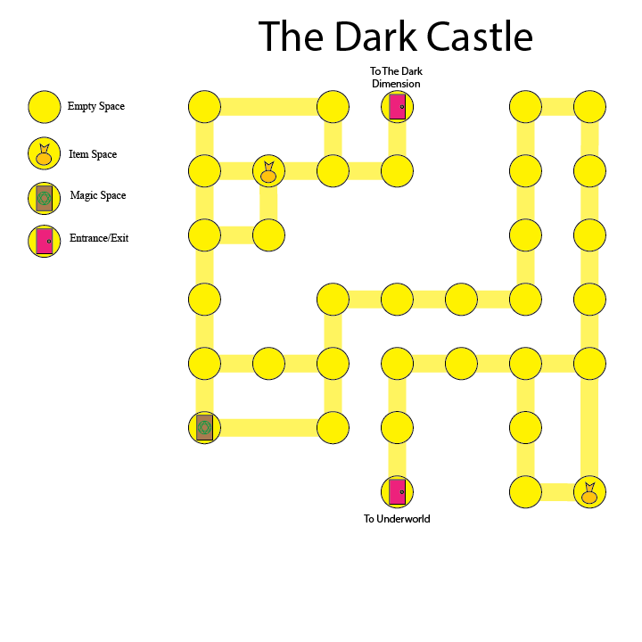 Dark Castle/Map | Dokapon Wiki | Fandom