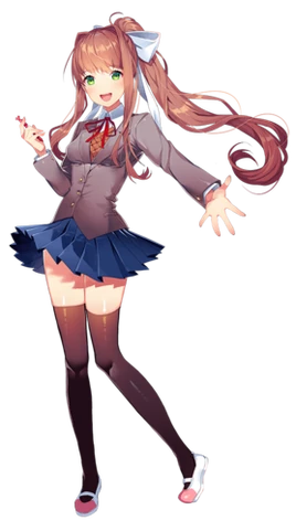 Monika | Doki Doki Literature Club! Wiki | Fandom
