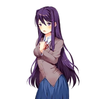 Yuri (DDLC)/Sprites | Doki Doki Literature Club Wiki | Fandom