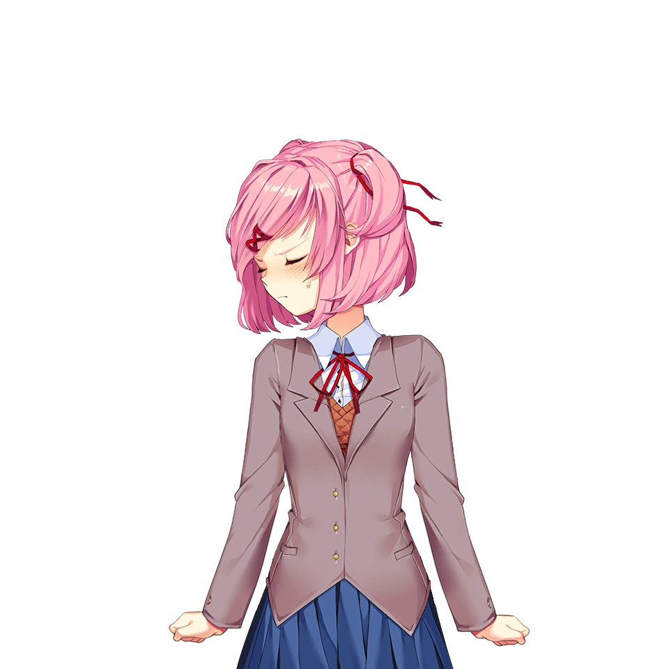 立绘：夏树（Natsuki） | 心跳文学部 Wiki | Fandom