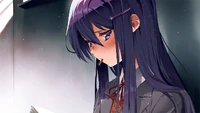 Yuri (DDLC)/Gallery | Doki Doki Literature Club Wiki | Fandom
