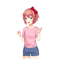 Download Floral Backdrop Sayori Ddlc Wallpaper, 51% OFF