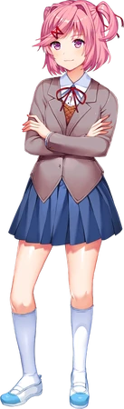 Natsuki By Yukoharis Doki Doki Literature Club Know