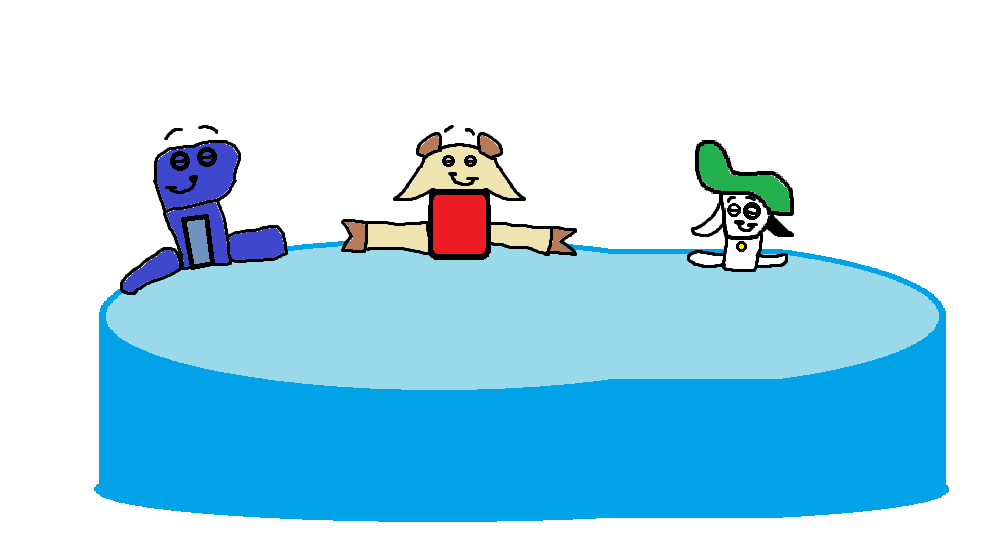 Team Doki at the Pool | Dokipedia Fanon Wiki | Fandom