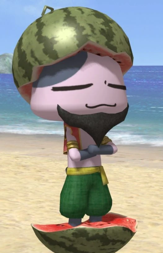 Watermelon Genie | Doko Demo Issyo Wiki | Fandom