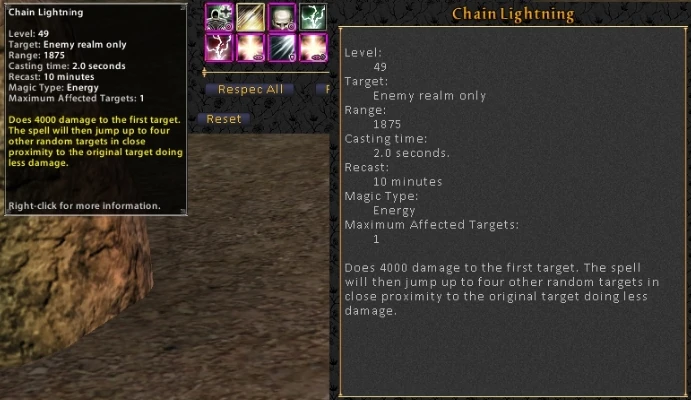 Spell:Chain Lightning (Thane) | Camelot Adventures Wiki | Fandom
