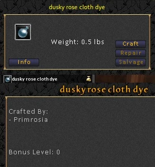 Item:dusky rose cloth dye | Camelot Adventures Wiki | Fandom