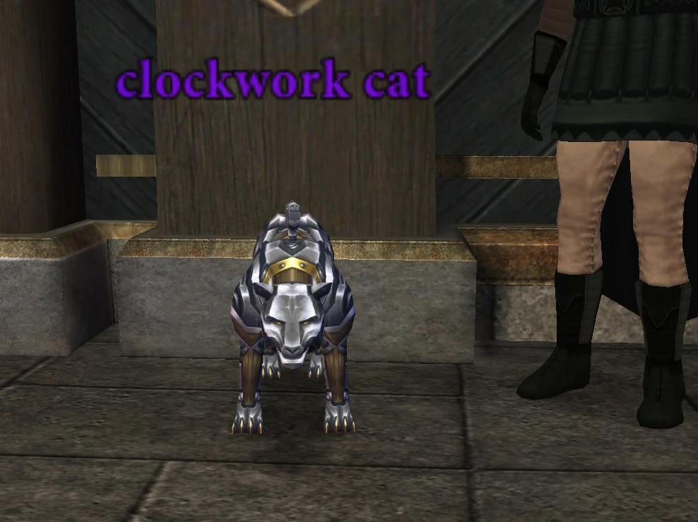 Clockwork cat | Camelot Adventures Wiki | Fandom