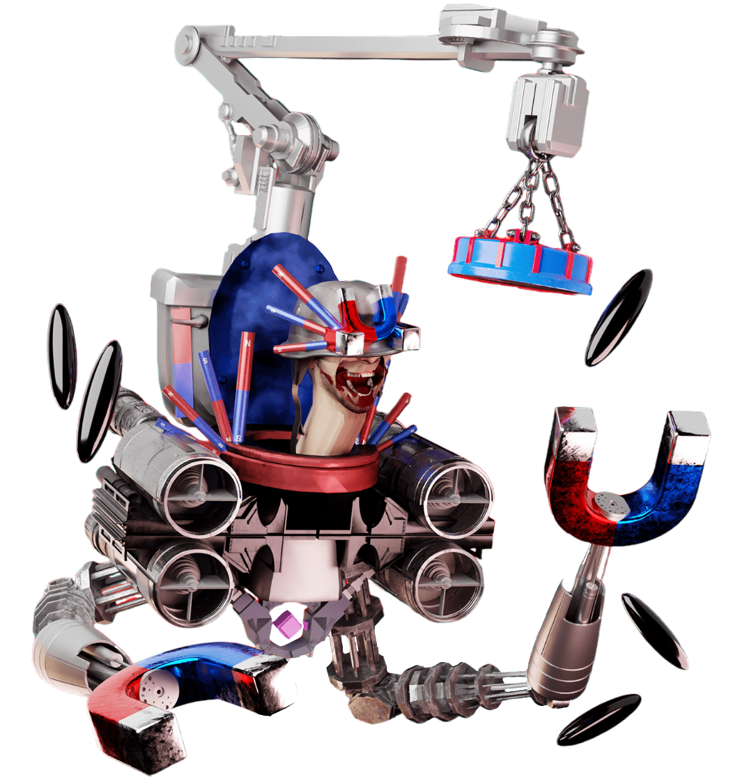 Magnet Titan Skibidi Toilet | DOM Studio's Skibidi Multiverse Wiki | Fandom