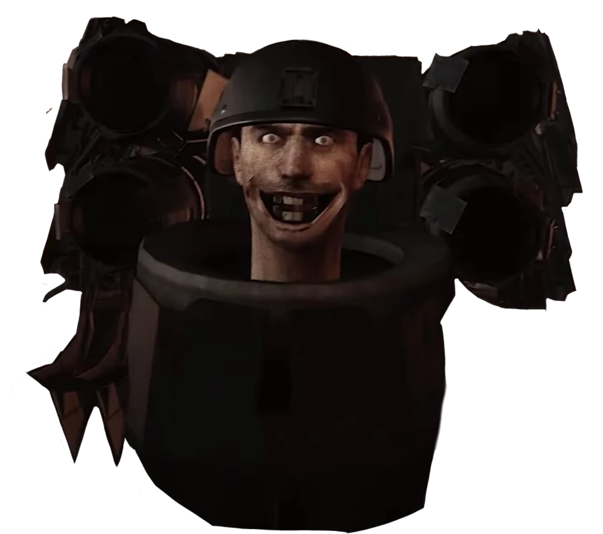 Quad-Laser Skibidi Toilet | DOM Studio's Skibidi Multiverse Wiki | Fandom