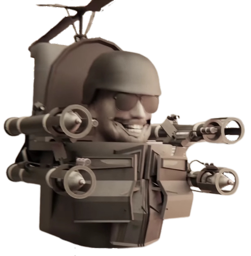 Helicopter Quad-Launcher Skibidi Toilet | DOM Studio's Skibidi ...