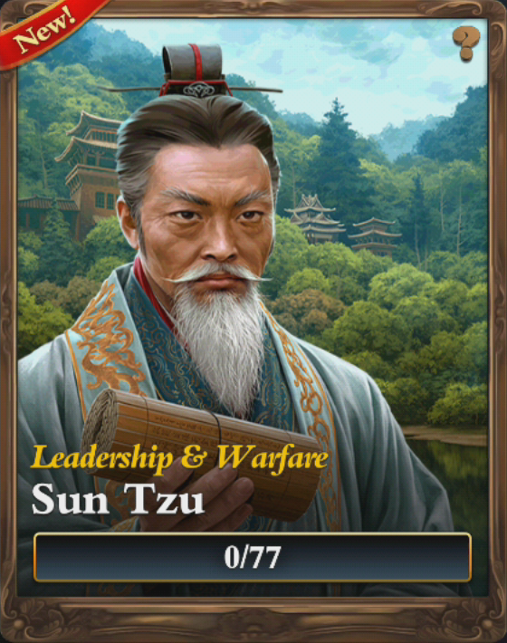 Sun Tzu | DomiNations! Wiki | Fandom