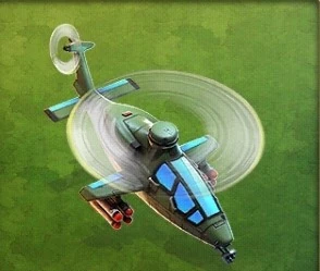 Captain's Attack Helicopter | DomiNations! Wiki | Fandom