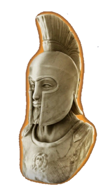 Leonidas Statue Face