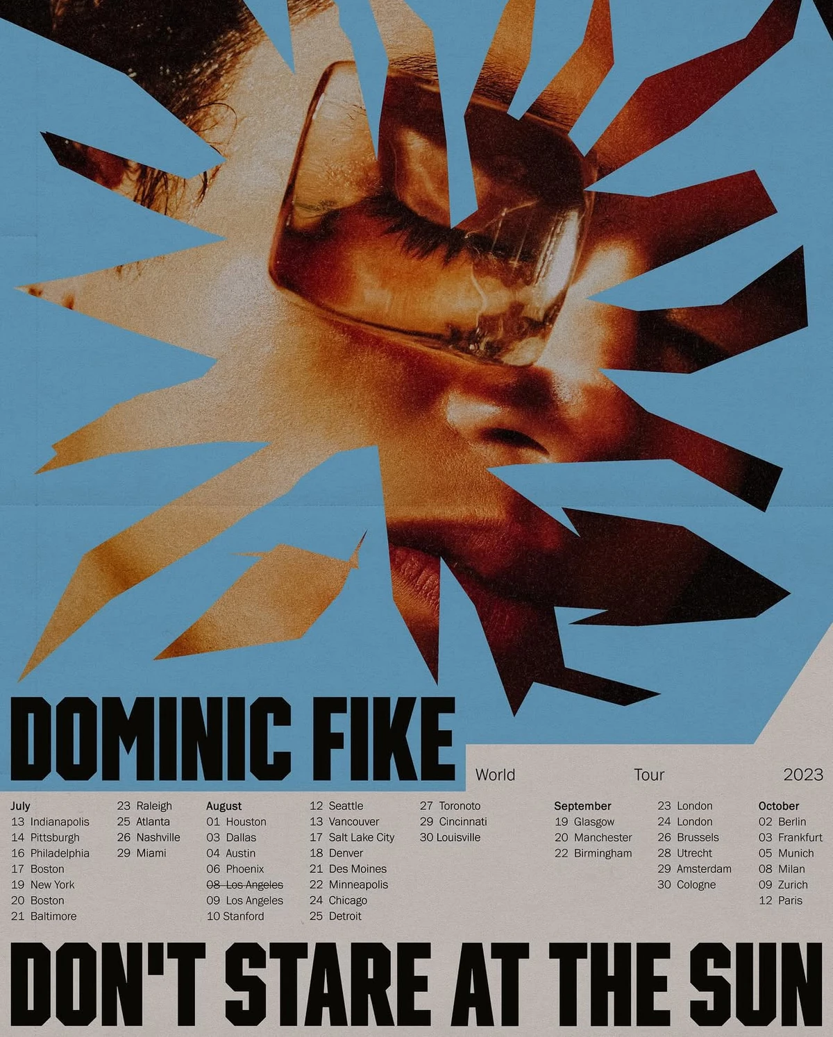 Don't Stare At The Sun Tour | Dominic Fike Wiki | Fandom