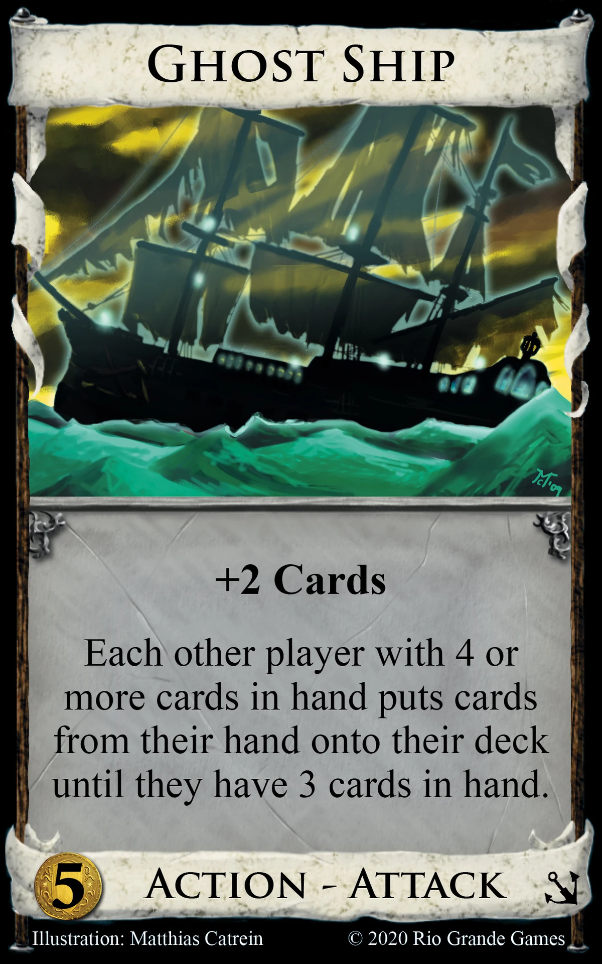 Ghost Ship | Dominion (Card Game) Wiki | Fandom
