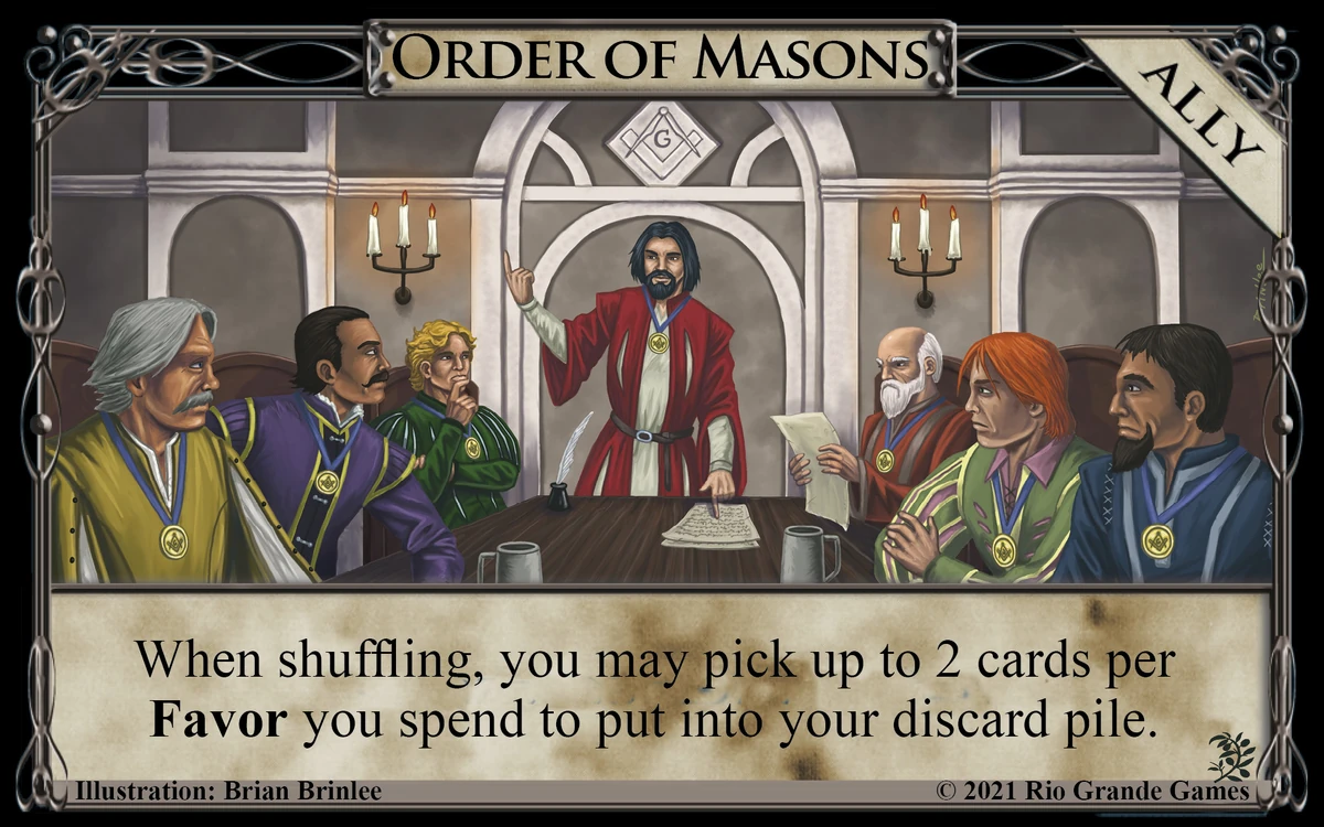 Order of Masons | Dominion (Card Game) Wiki | Fandom