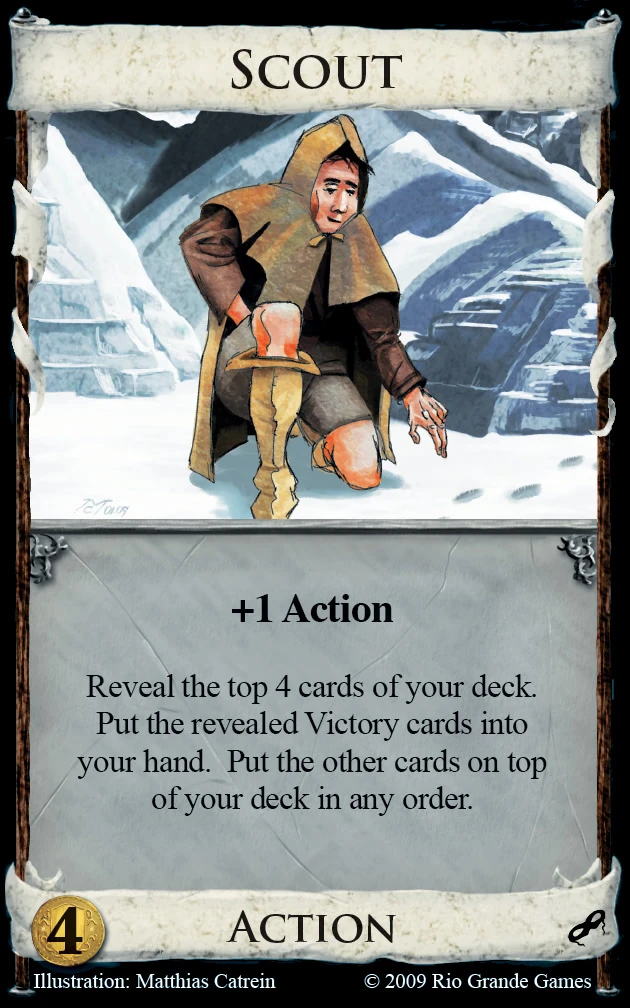 Scout | Dominion (Card Game) Wiki | Fandom