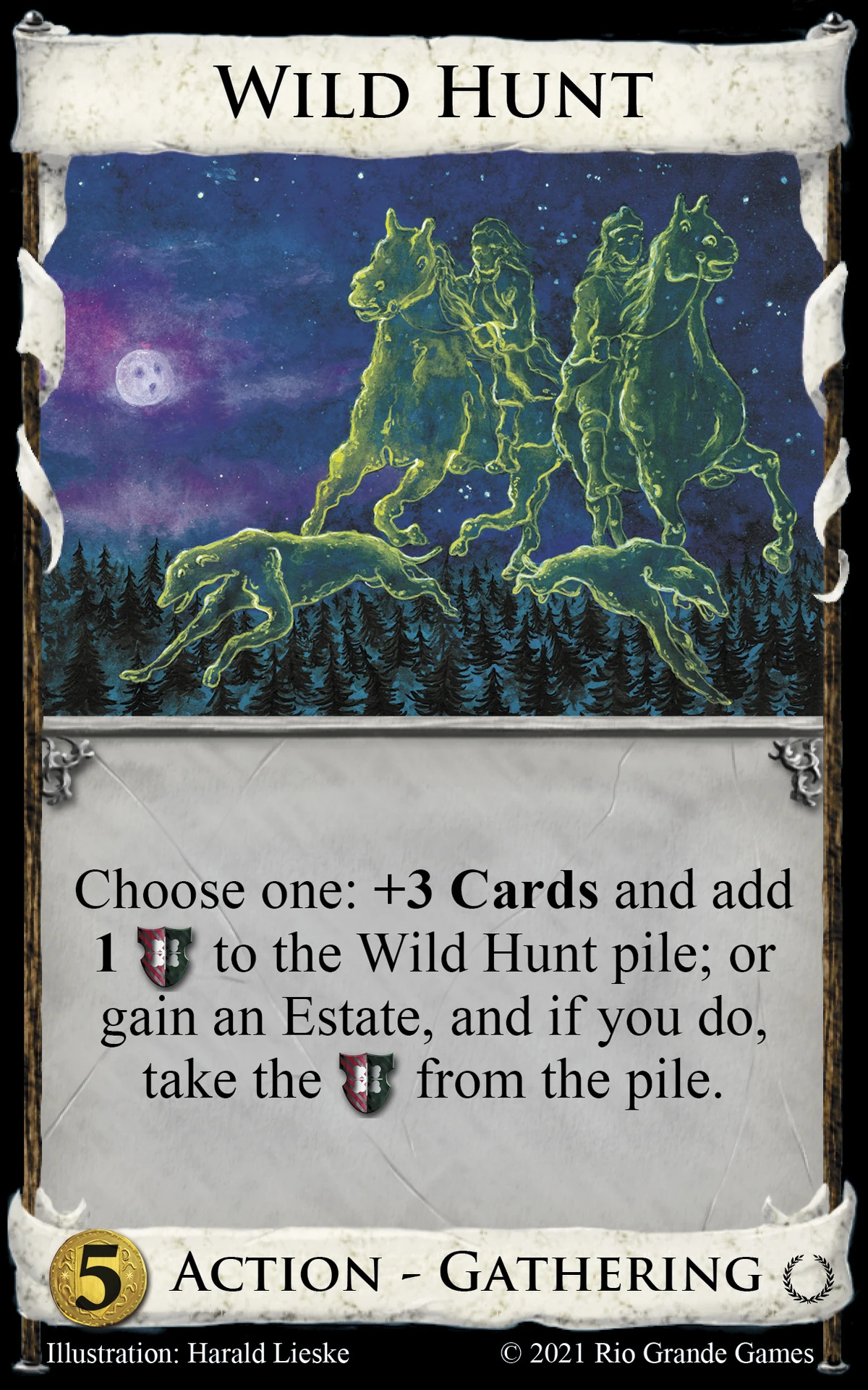 Wild Hunt | Dominion (Card Game) Wiki | Fandom